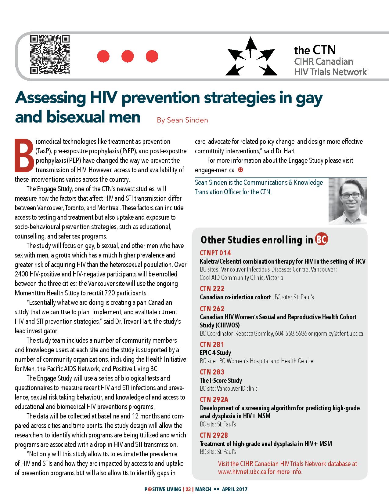 Engage Featured in Positive Living Magazine - Engage